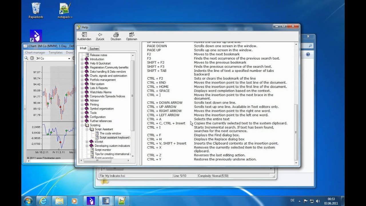 Fibotrader Tutorial - 43. Script Debugging, Encryption, Tools, dScript ...