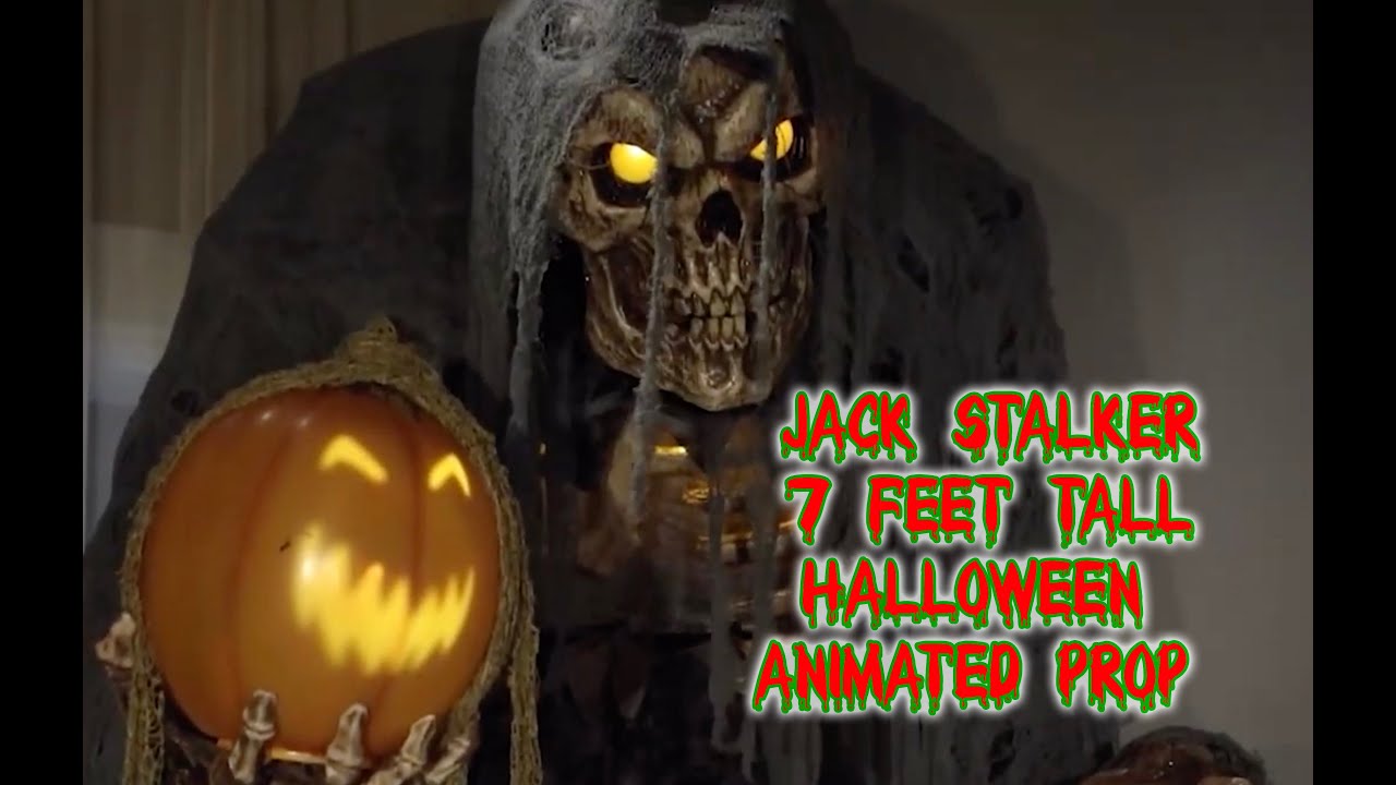 Jack Stalker Animated Prop - YouTube