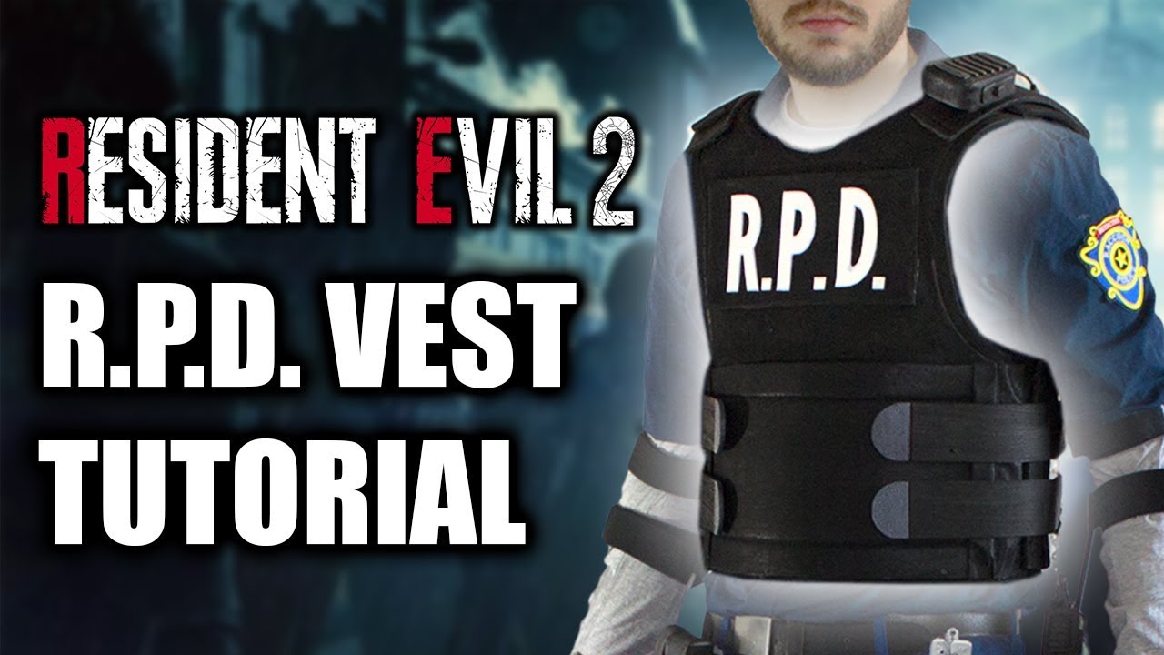 Resident Evil R.P.D. VEST TUTORIAL DIY - YouTube