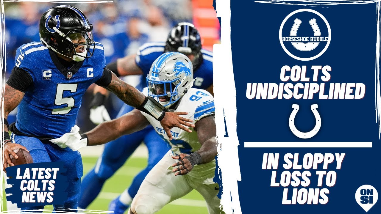 Indianapolis Colts: Supporting Cast Fails Richardson in Lions Defeat ...