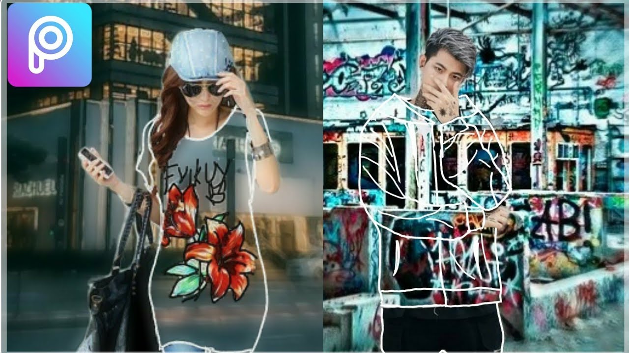 PicsArt Transparent Effect | PicsArt Tutorial | PicsArt Edit - YouTube