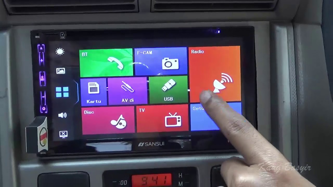 Fitur Lengkap Head Unit Sansui SA5201i | Tutorial Automotif - YouTube