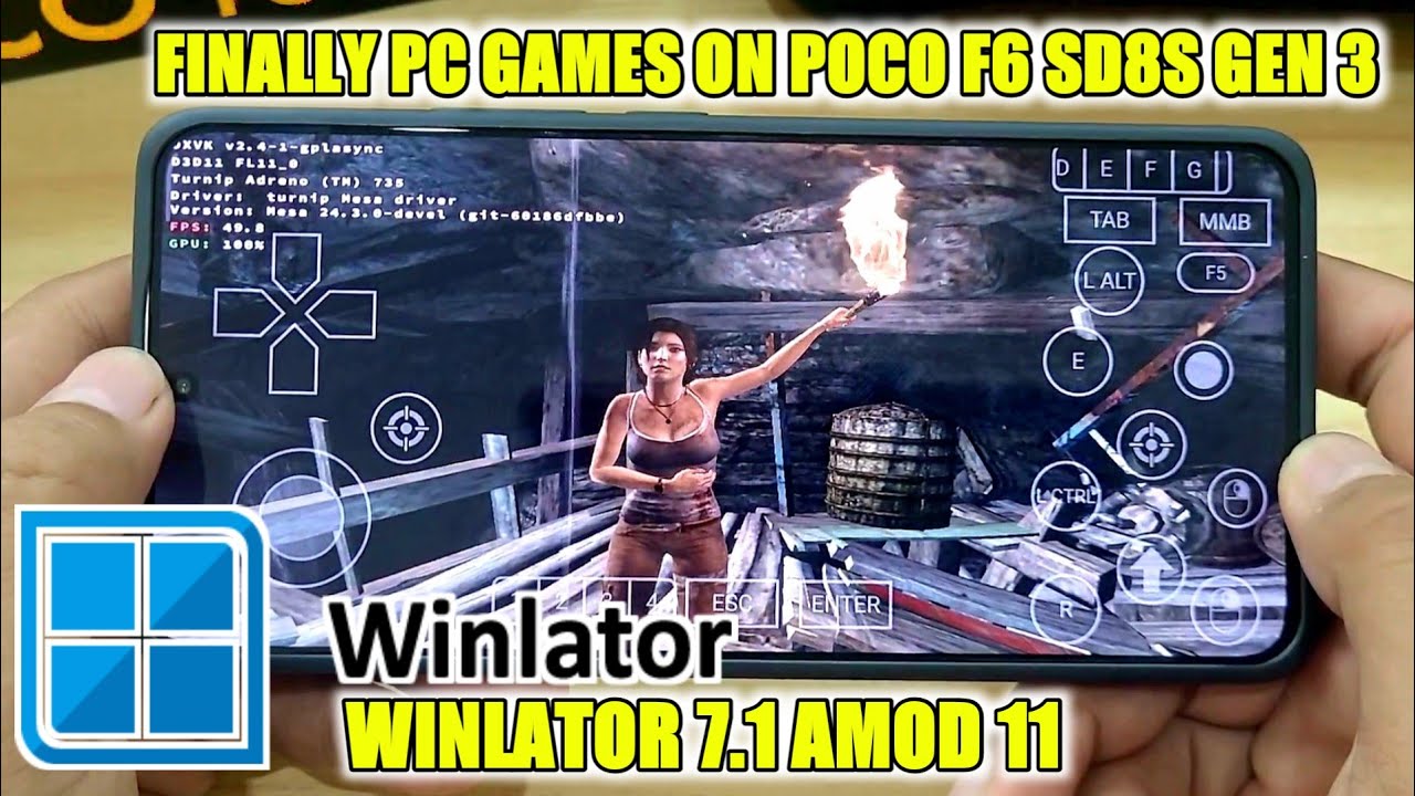 FINALLY NEW WINLATOR AMOD 11 ON POCO F6 - YouTube