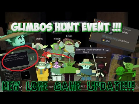 Lore Game || GLIMBOS HUNT AND EVERYTHING NEW IN THE UPDATE!!! - YouTube