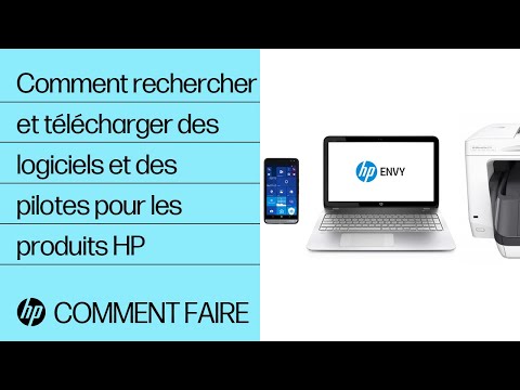Comment rechercher et télécharger des logiciels et des pilotes pour les produits HP