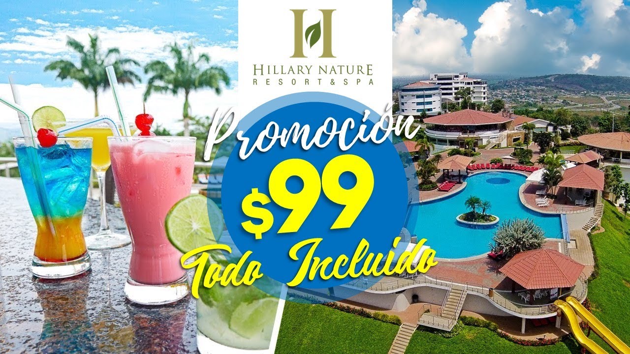 Hillary Resort el unico hotel tematico del Ecuador - YouTube