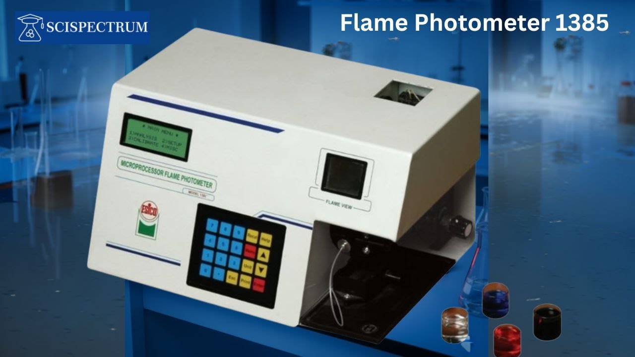 Electronics India 1385 Microprocessor Flame Photometer | Auto Safety ...