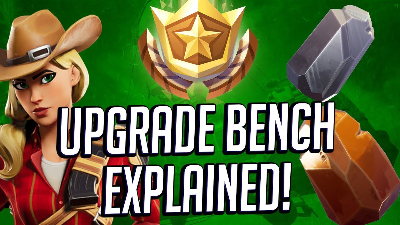 *NEW* Fortnite Chapter 2 Upgrade Bench Explained! - YouTube