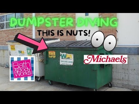 FREAKIN NUTS!! DUMPSTER DIVING AT RETAIL STORES! CHECK OUT THIS SCORE ...