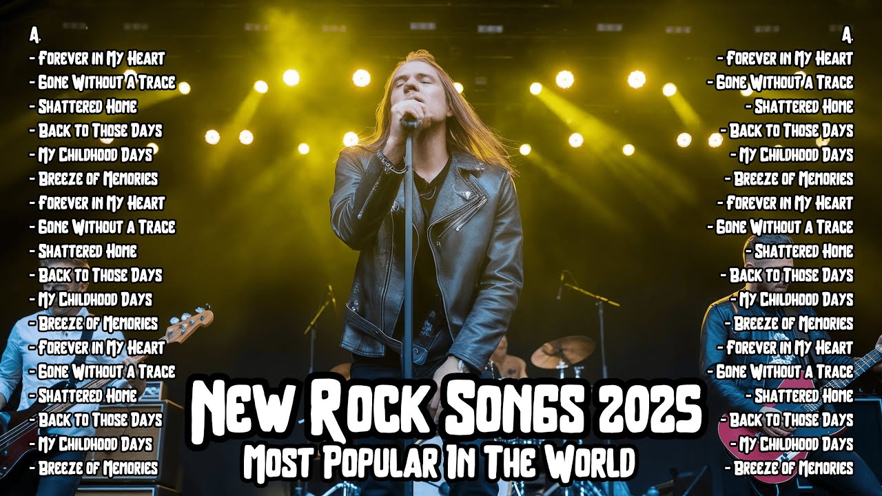 Best Rock Hits Of 2025 🔥🔥| Most Popular In The World 🎸 - YouTube
