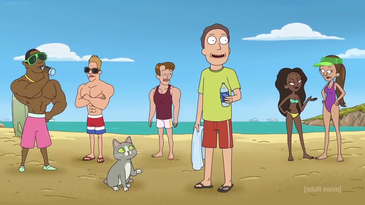 The talking cat betrays Jerry (Rick and Morty) - YouTube