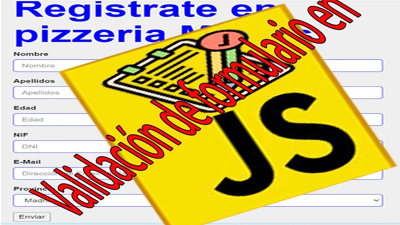Master Class Javascript Validación De Formulario Youtube 1533