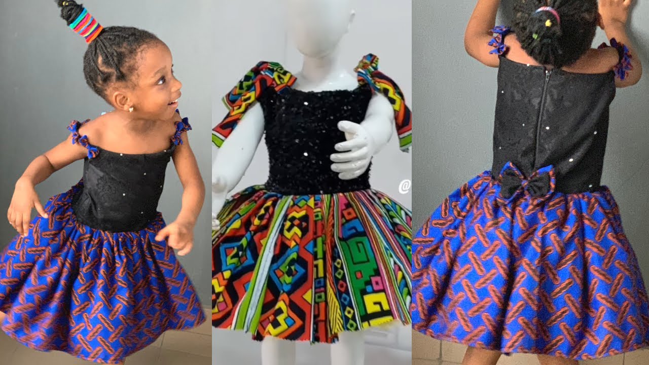 Part 1 OF How To Make This Kids Trendy Dress | Beginner Friendly ...