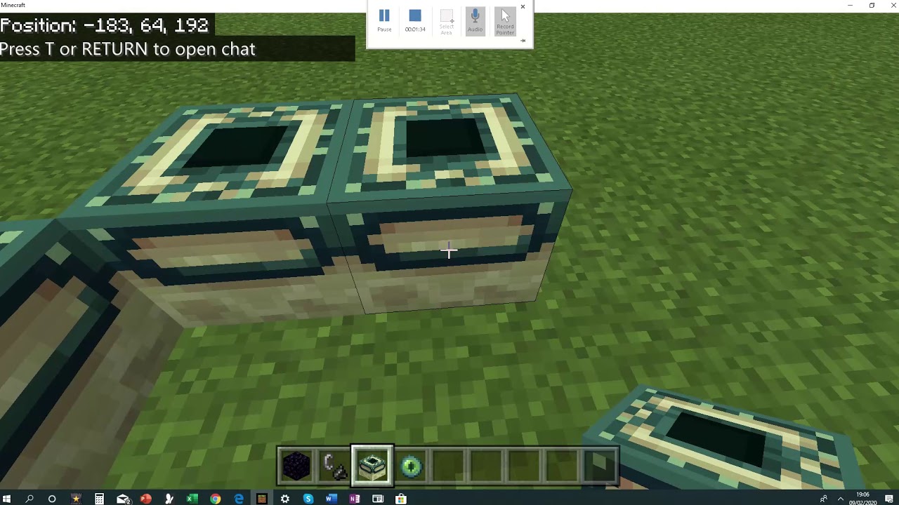 How to Make a portal in Minecraft - YouTube