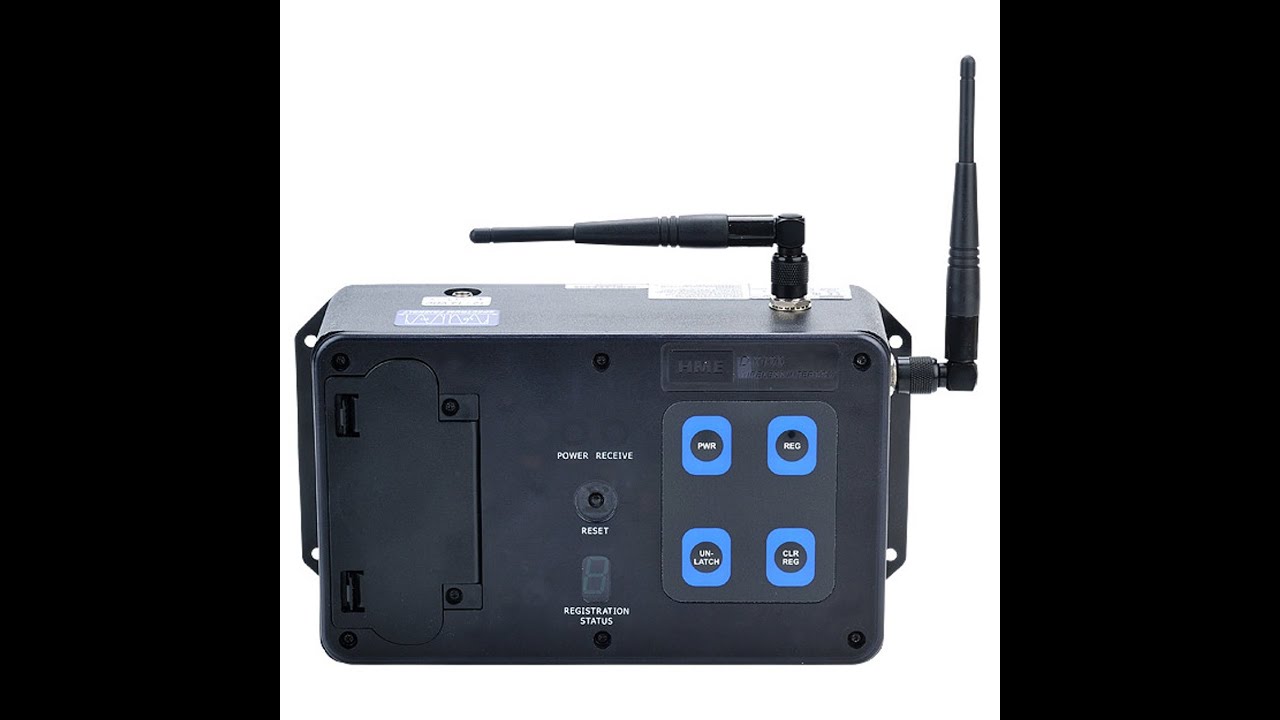 Replacing the Battery Compartment Door on an HME DX100 MB300 Intercom Base Stations & WS200 ...