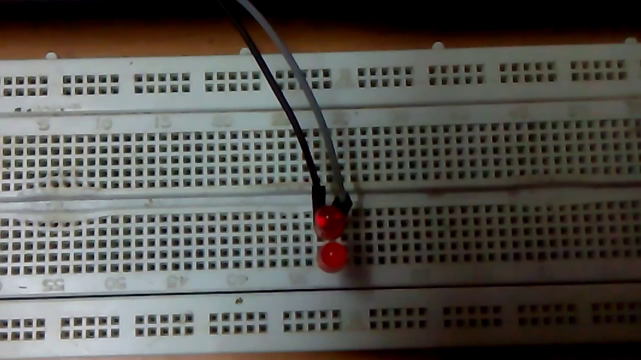 Beats phenomenon in LED - YouTube