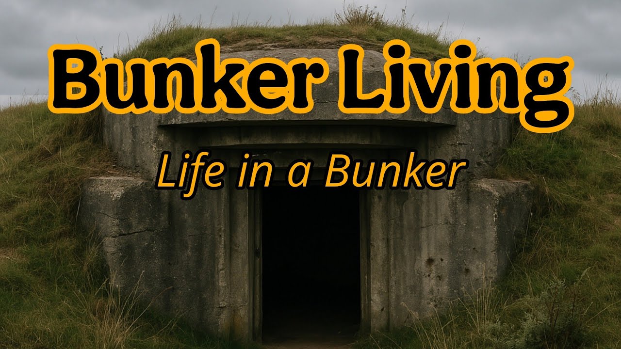 Bunker Living || Surviving Nuclear Fallout With a Sustainable Bunker ...