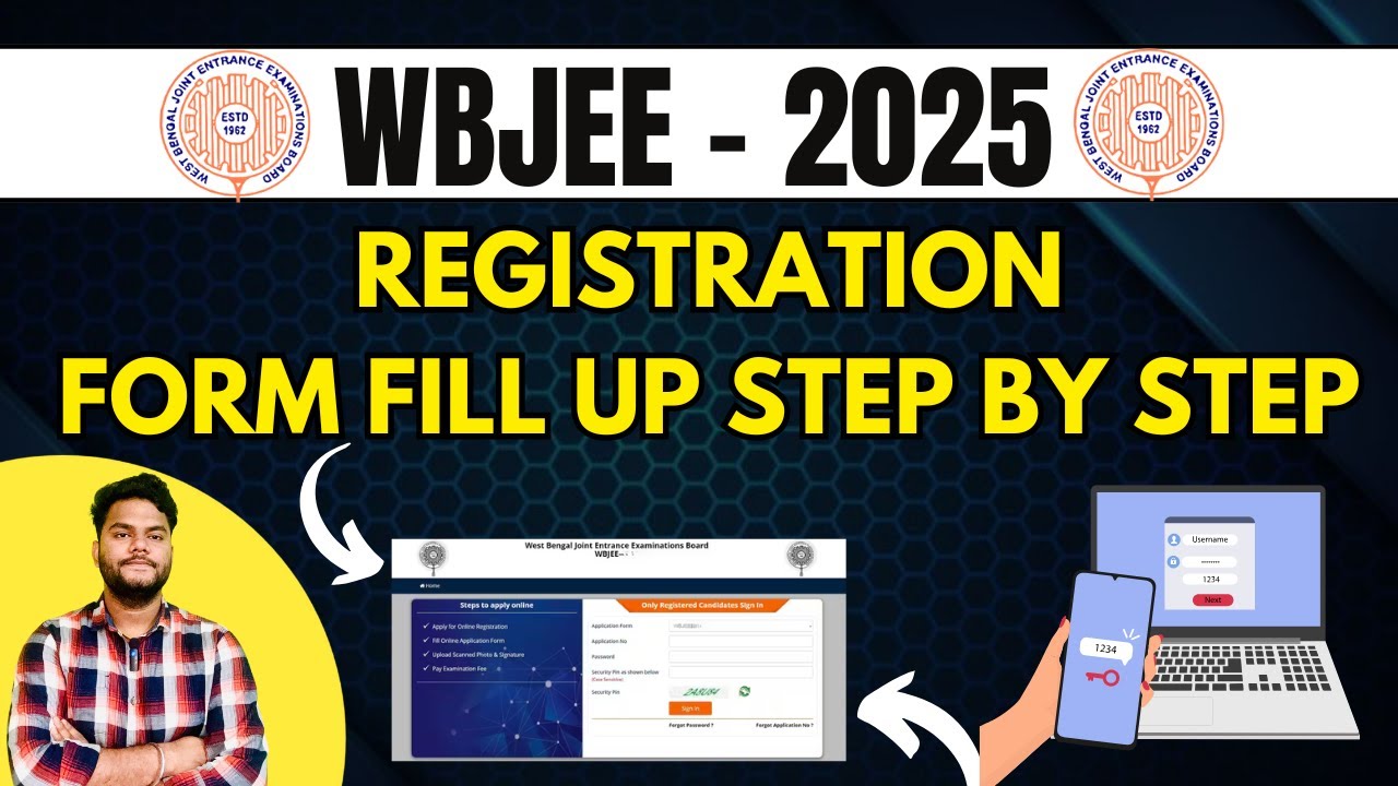 WBJEE 2025 FORM FILL UP 🚨| WBJEE 2025 REGISTRATION STEP BY STEP | WBJEE UPDATE #wbjee2025 - YouTube