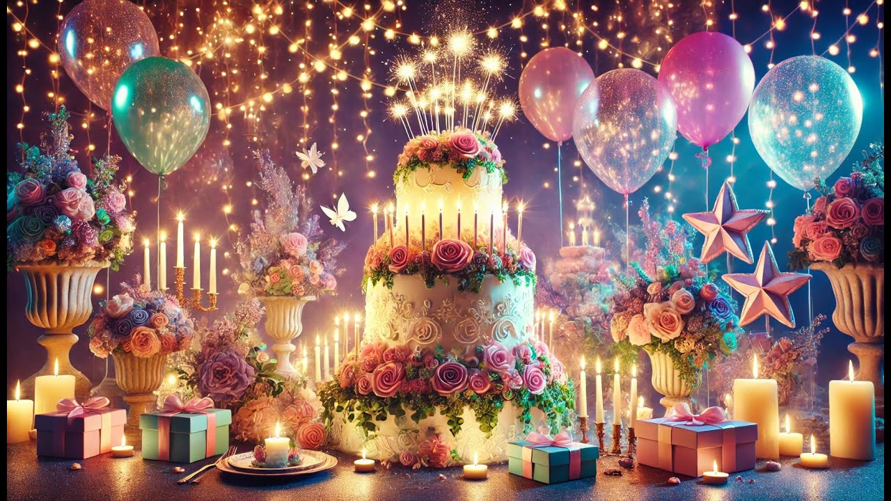 Melody Music For Birthday Video Background [Song for Birthday ...