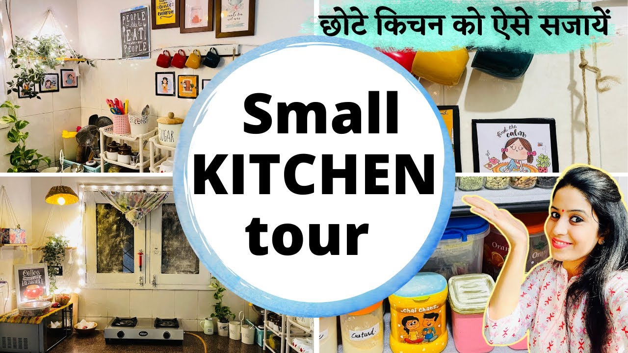Small Kitchen Tour | Kitchen Organization ideas | Amazing ideas to ...