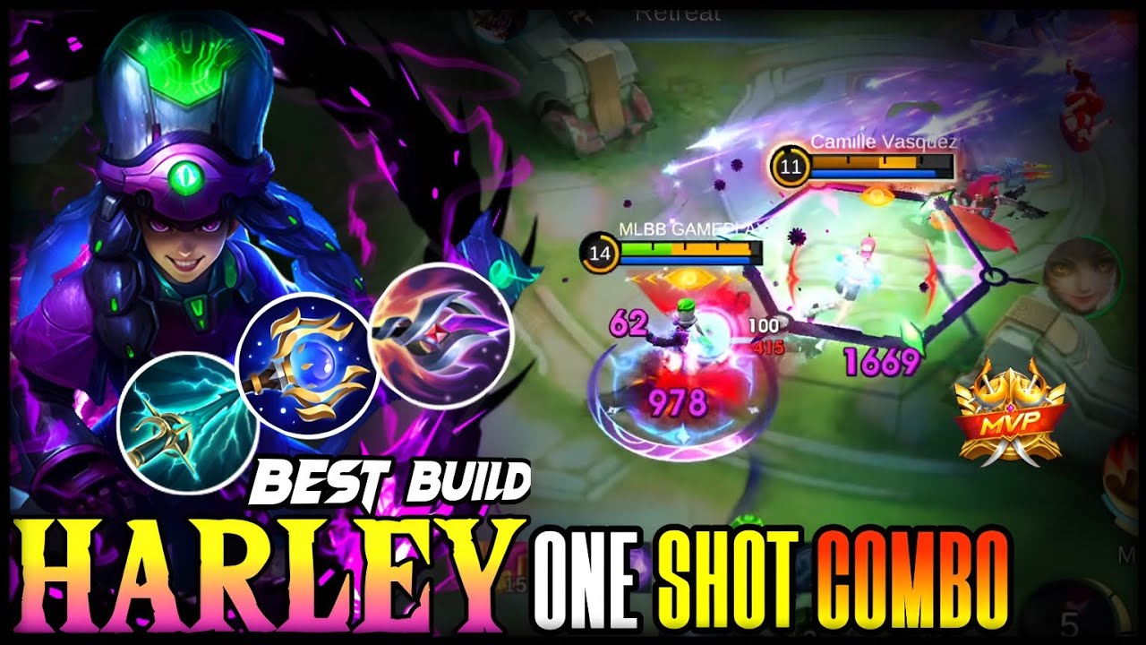 THE PERFECT HARLEY BUILD 2024 WITH 9999 DMG TOP GLOBAL HARLEY BUILD ...