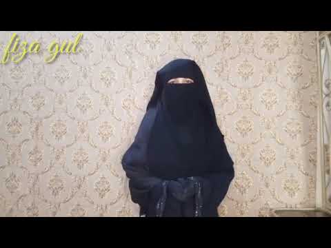 Fiza Gul feet niqab_Arabic niqabi sister_full coverage_black niqab with gloves_Arabi niqab style