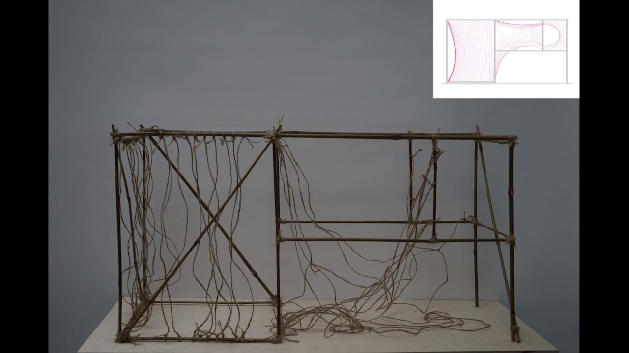 Tensile Minimal Mesh Construction - YouTube