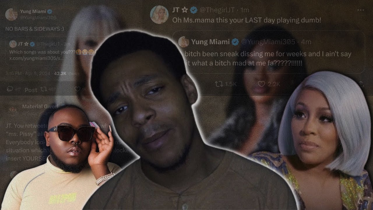THE CITY GIRLS BURNT THE CITY DOWN? | JT VS CARESHA & SANTANA | K ...