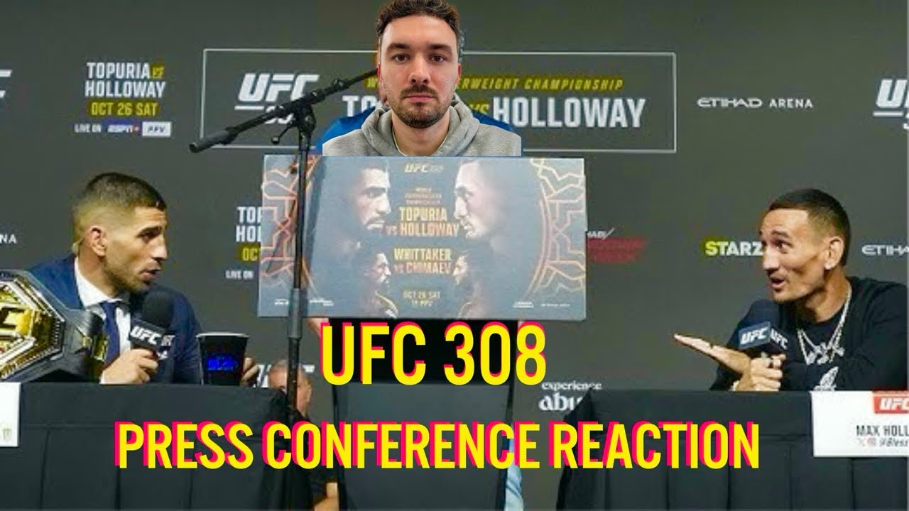 UFC 308 PRESS CONFERENCE REACTION - WE’LL FIND OUT SATURDAY NIGHT - YouTube