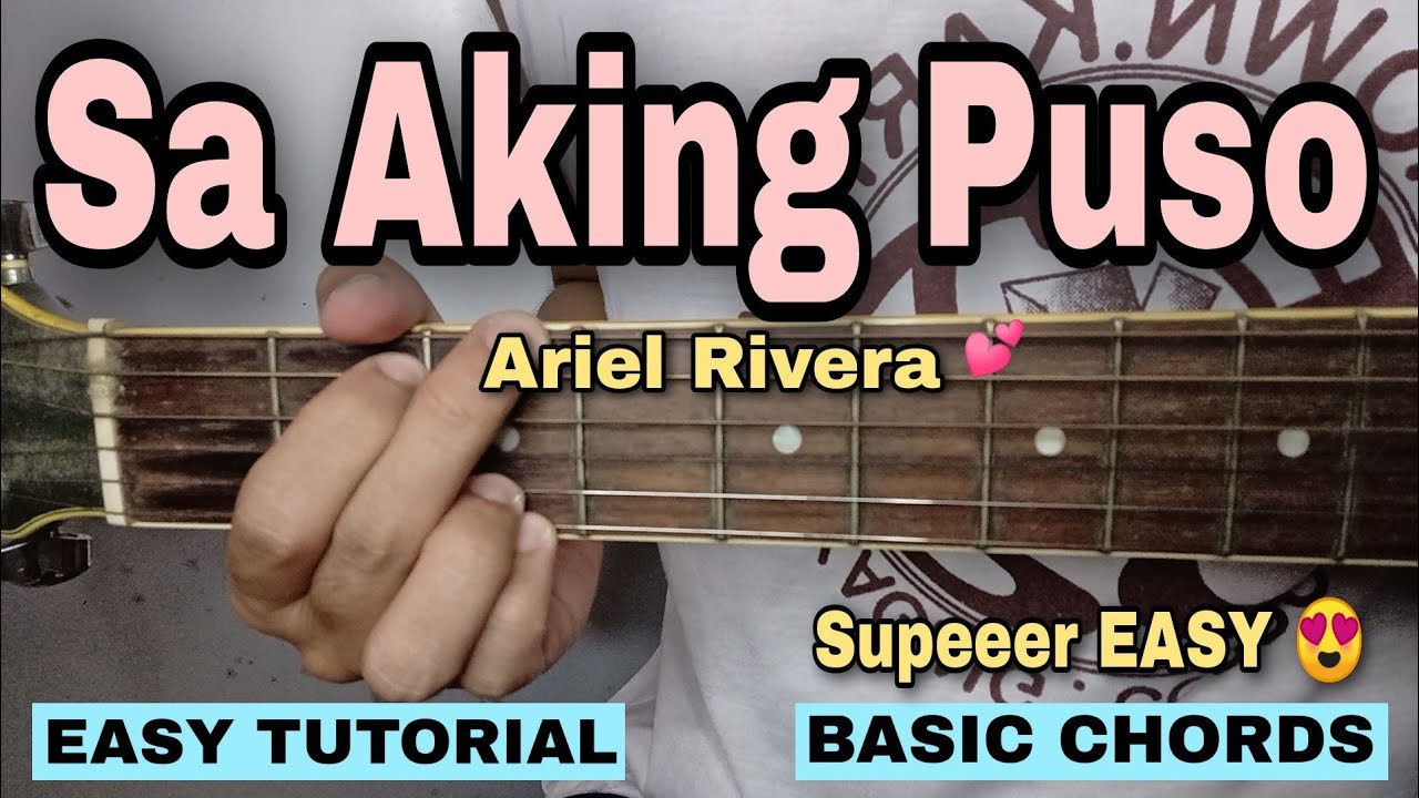 Sa Aking Puso Guitar Tutorial - Kaye Cal (EASY TUTORIAL) - YouTube