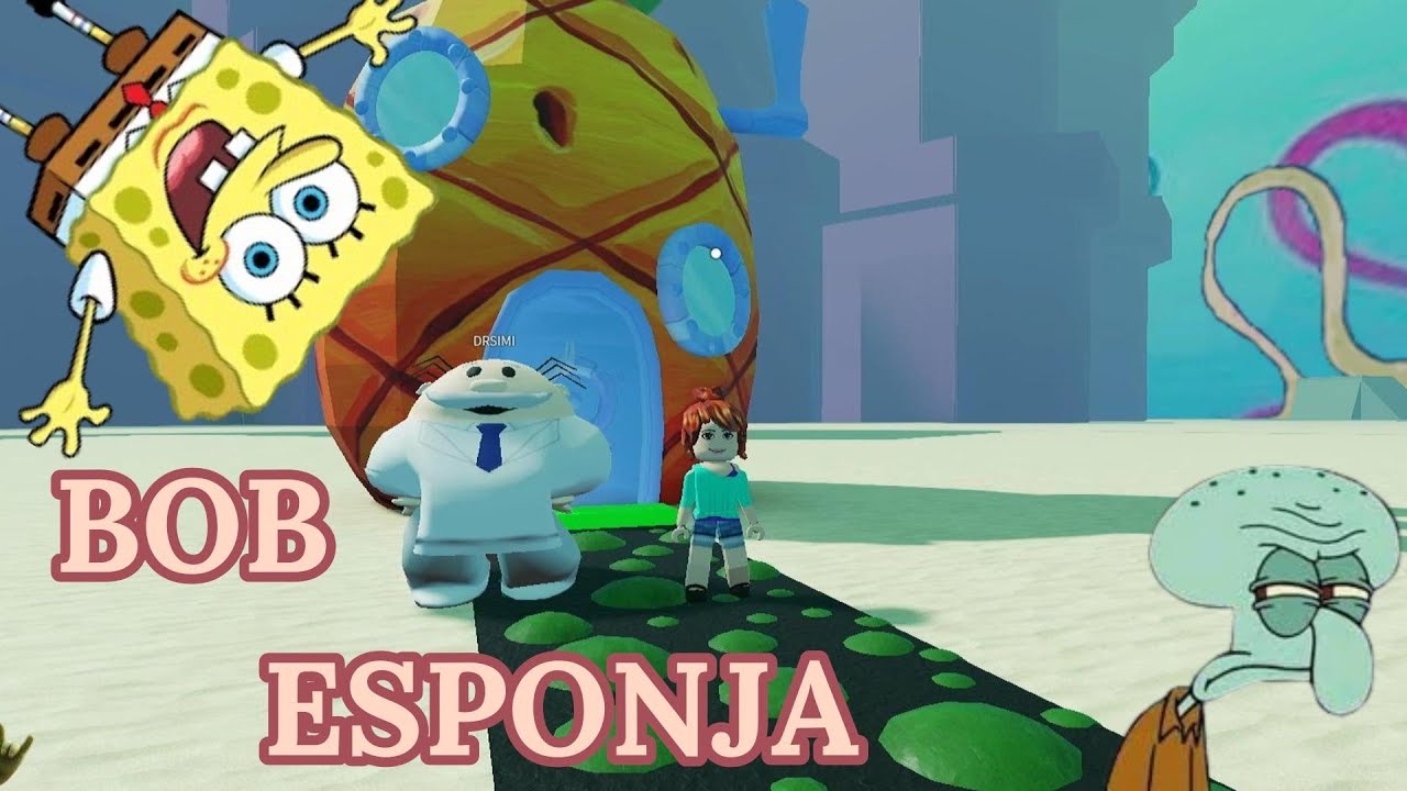 ROBLOX, EL DR SIMI CONOCE A BOB ESPONJA - YouTube