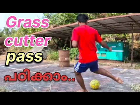 Grass cutter pass tutorial [മലയാളം] #learnfootball - YouTube