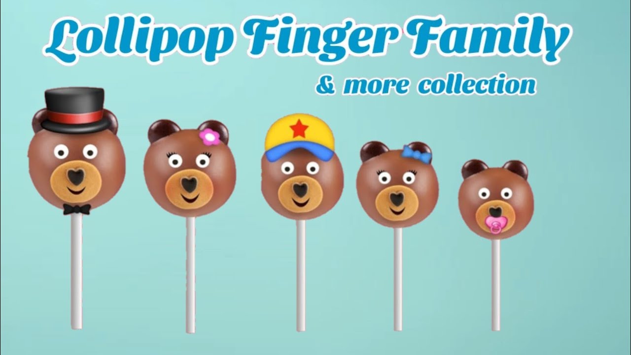 Lollipop Finger Family Collection | Lollipop Finger Family Songs | Top ...
