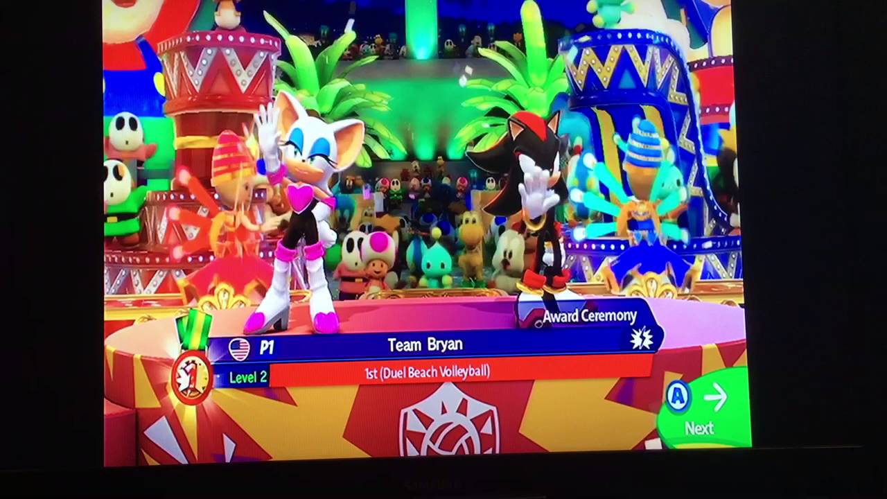 Mario and Sonic at the Rio 2016 Olympic Games- Rouge's Victory ...