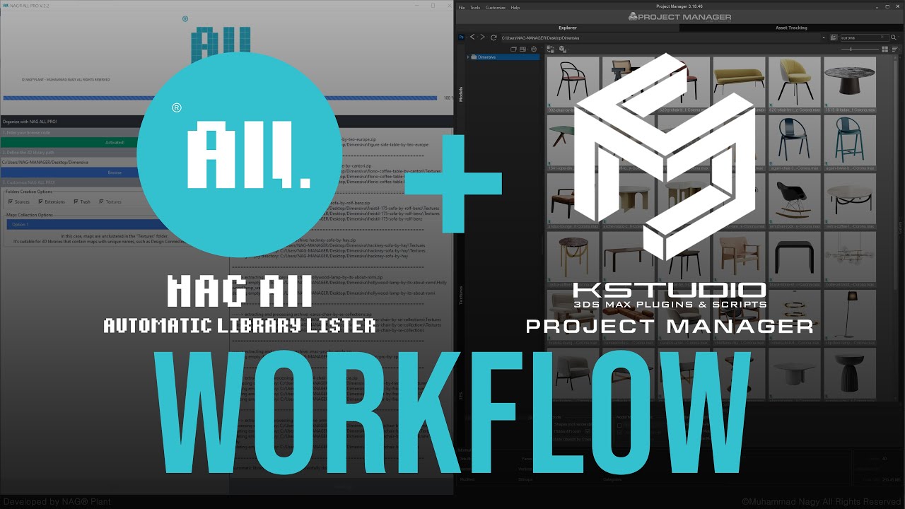 Workflow - NAG ALL and Project Manager for 3ds Max | NAG ALL V.2.2 ...