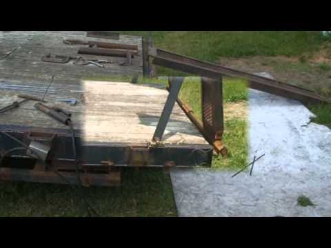 Trailer Ramp modification - YouTube