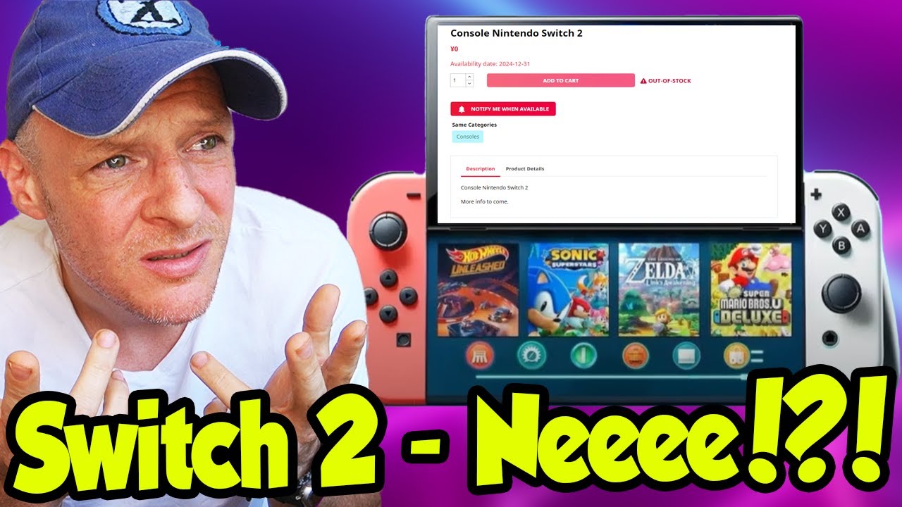 Die Wahrheit über die Nintendo Switch 2 Webseite 😎 - YouTube