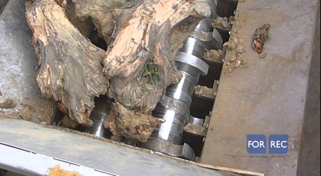 FR Multi-crusher for Wood Waste | Forrec Recycling Systems - YouTube