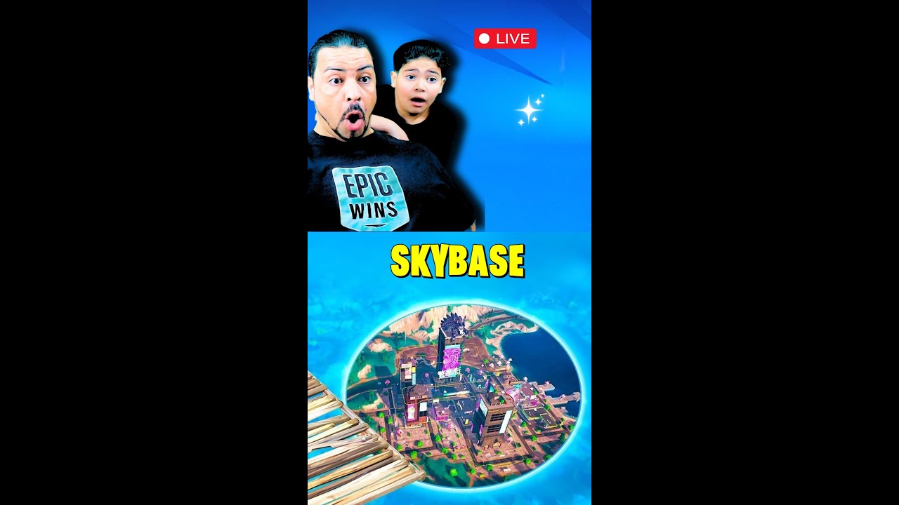 🔴Live Fortnite Sky-basing to Heaven | Epic Win Strategy - YouTube