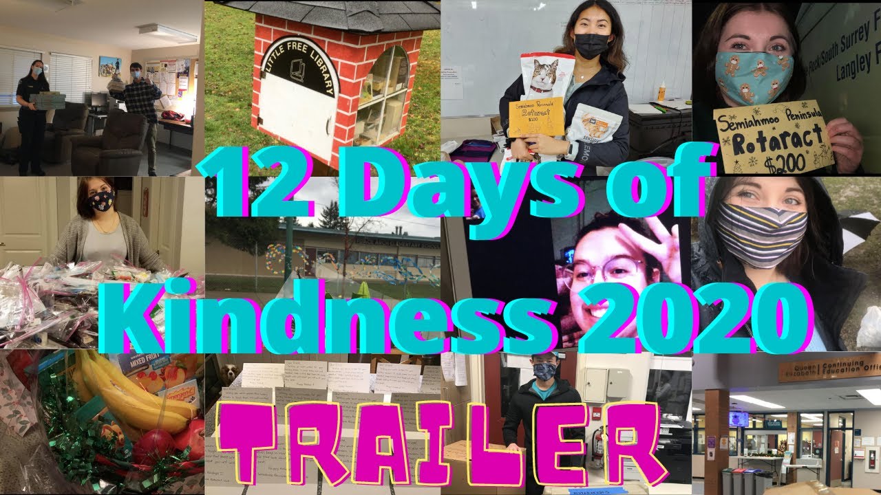 12 Days of Kindness 2020 - Trailer - YouTube