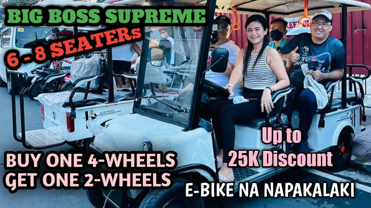 ETO NA E-BIKE PANG NEGOSYO BILI KA 4-WHEELS MAY LIBRE KA E- BIKE 2 ...