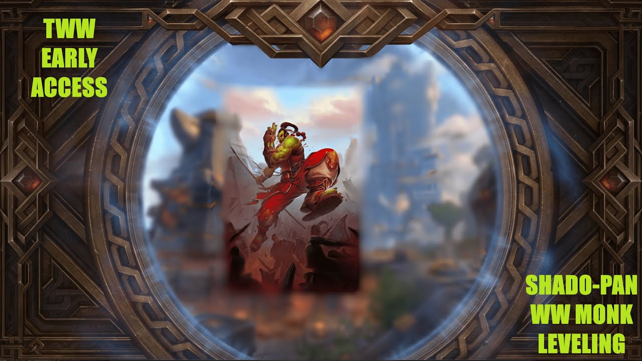 Wow The War Within Early Access WW Monk day 3 - YouTube