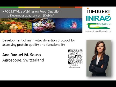 3rd INFOGEST Viva Webinar on Food Digestion - Raquel Sousa - Protein ...