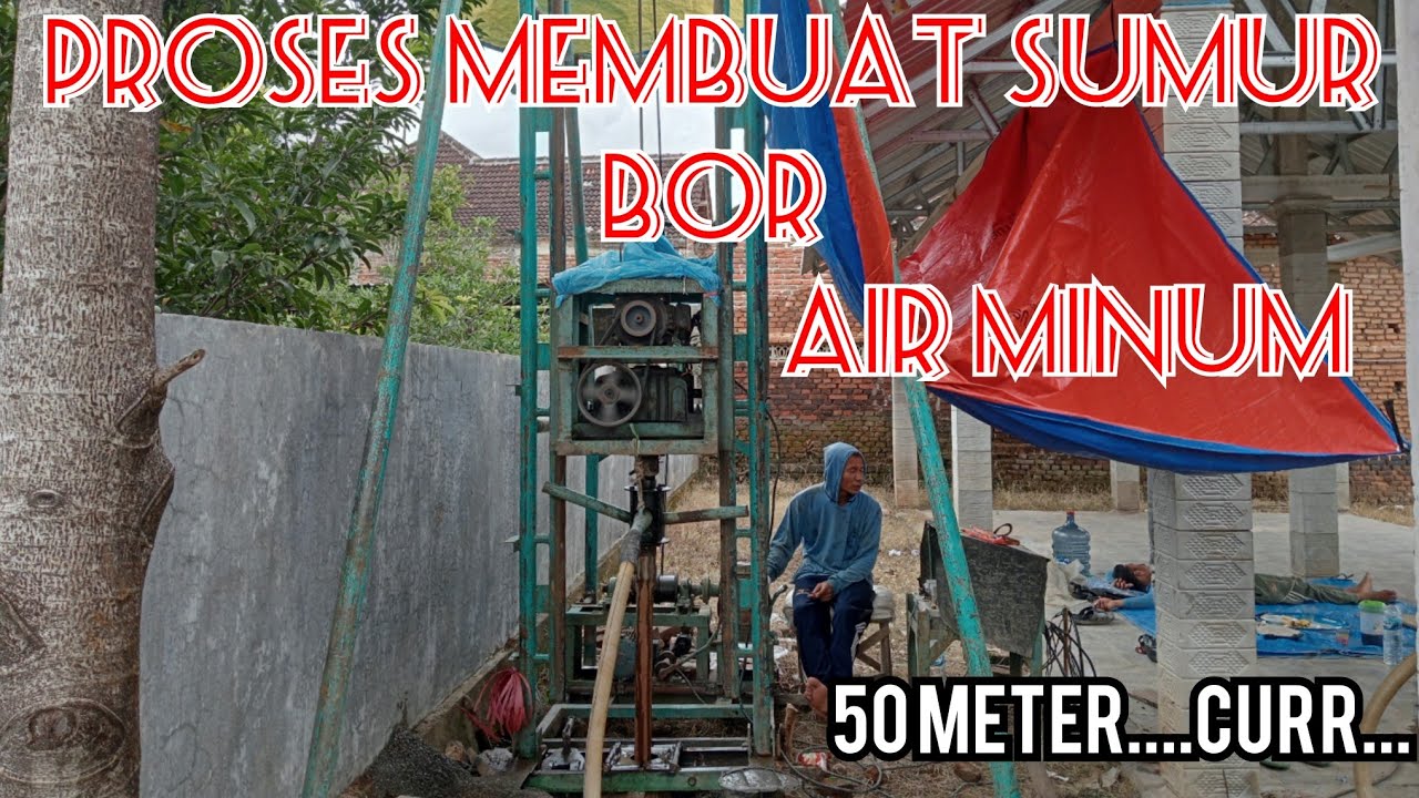 Jasa Sumur bor....Air minum dan Pengairan Sawah.... - YouTube