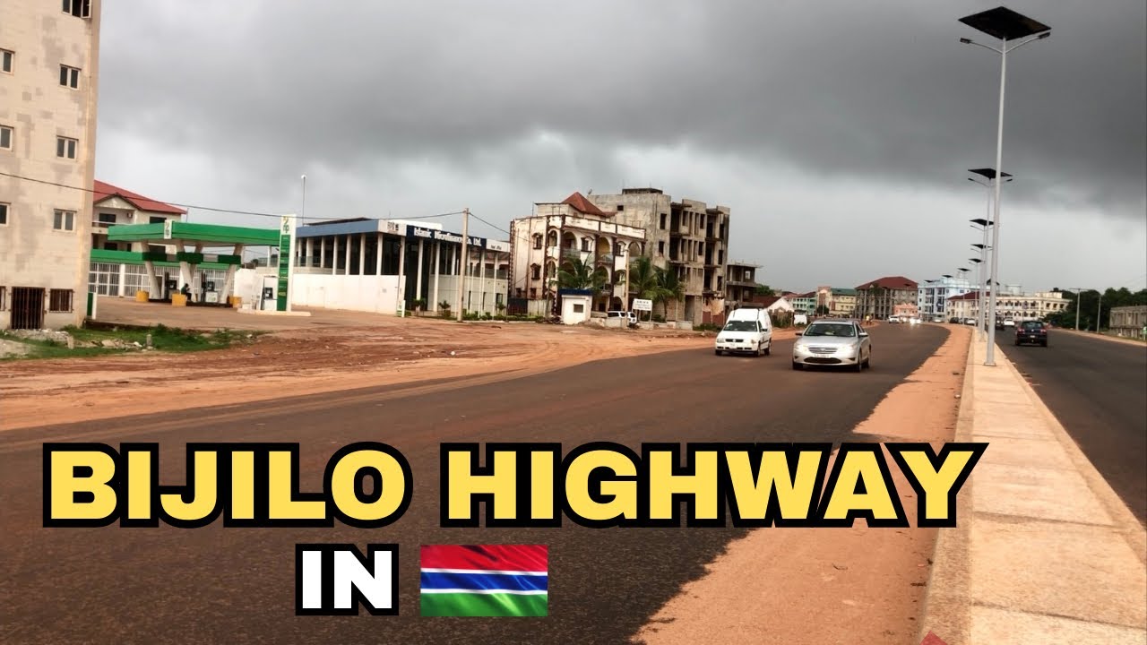 Bijilo Highway in The Gambia - YouTube