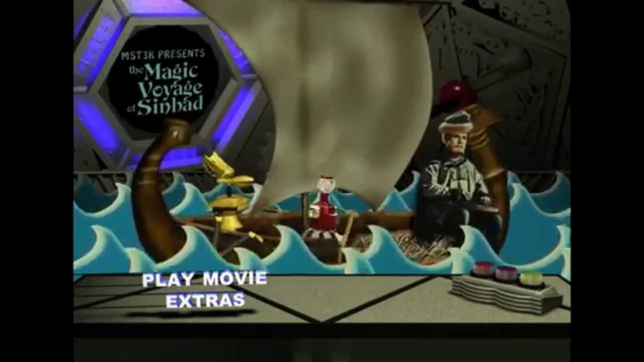 MST3K: The Magic Voyage of Sinbad - DVD Menu - YouTube