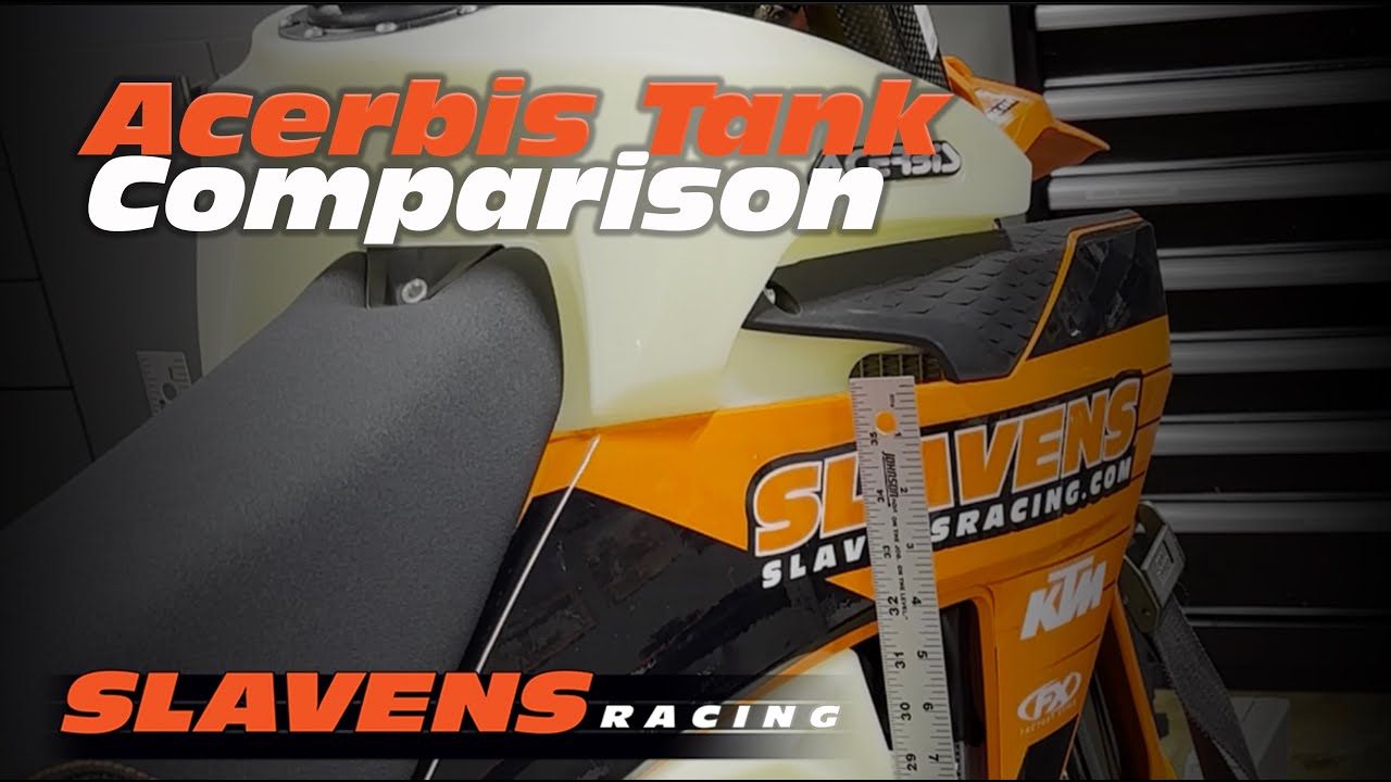 Comparison: Acerbis Oversize Fuel Tanks for '24 KTM, Husqvarna, and Gas ...
