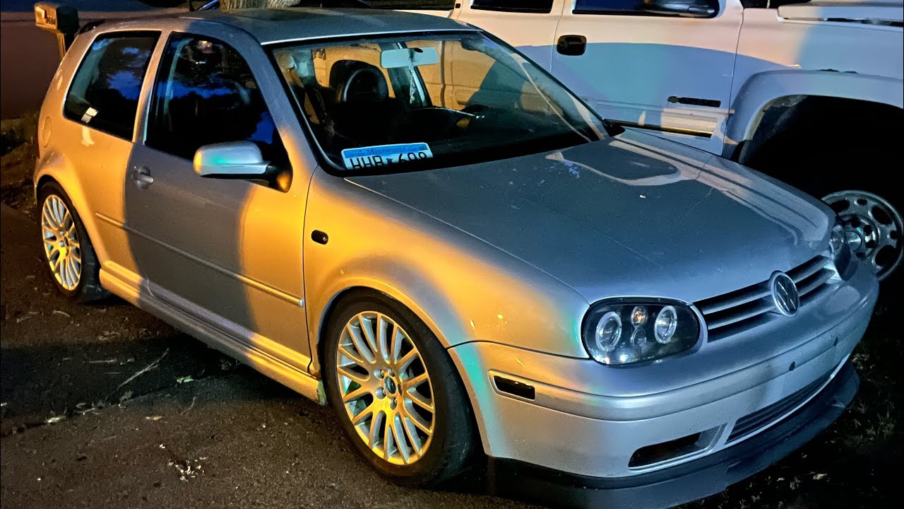 First start and drive on the 12v vr6 swapped gti! - YouTube
