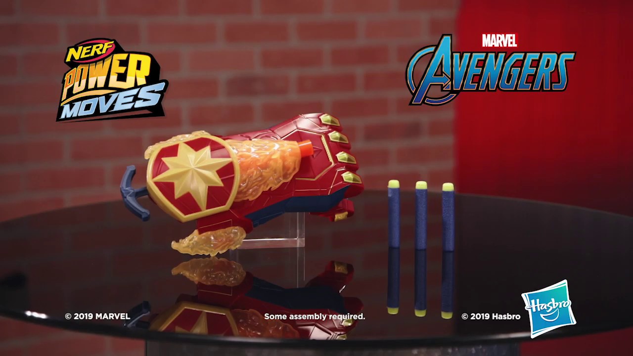 Avengers Power Moves Role Play Captain Marvel - YouTube