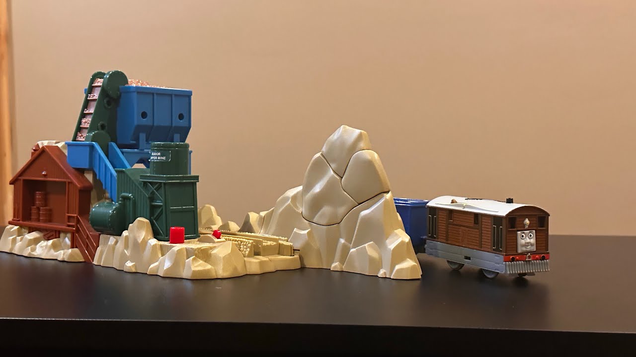 Trackmaster 2007 Thomas & Friends Sodor Copper Mine set & Flip Face ...